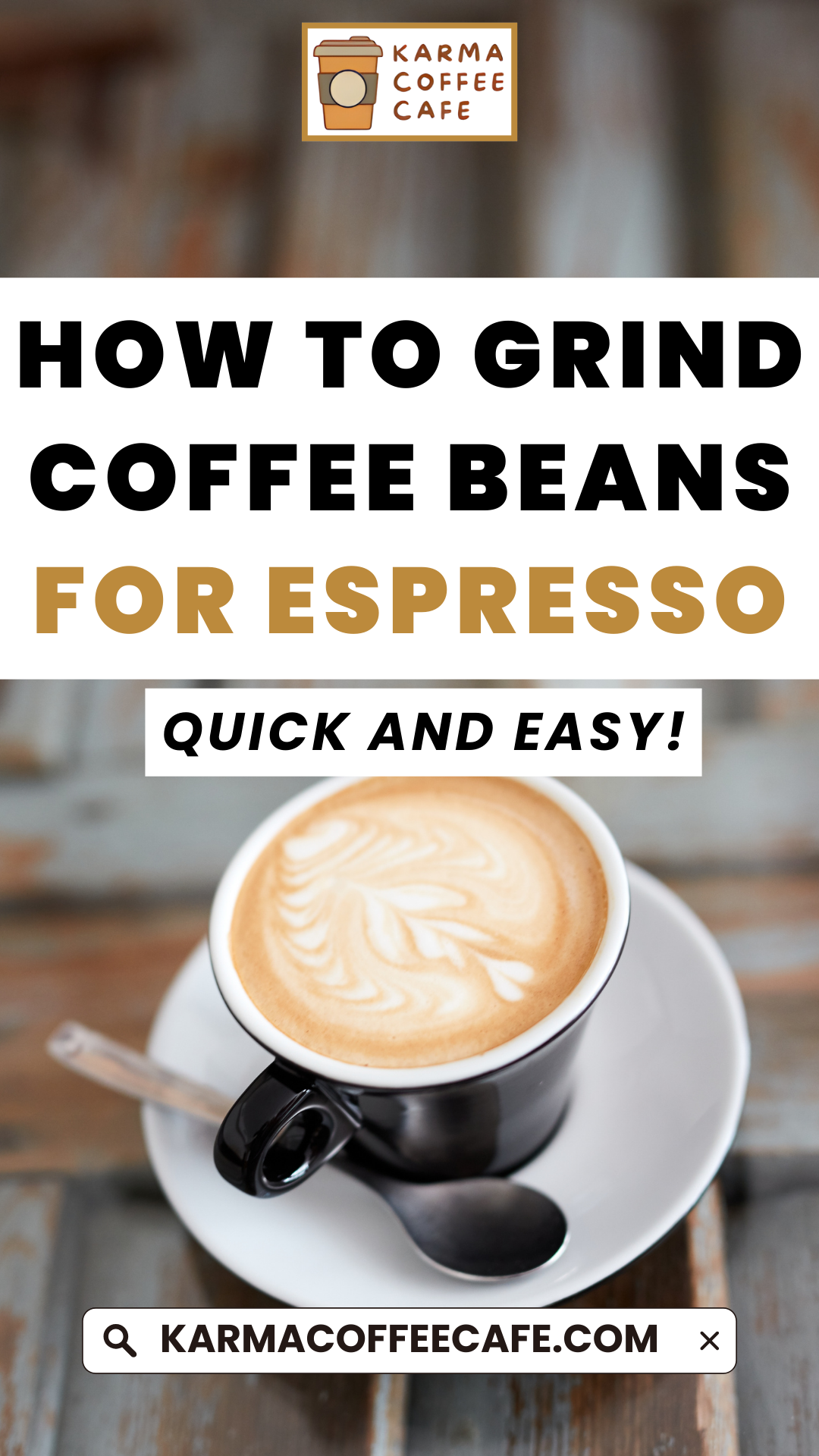 How To Grind Coffee Beans For Espresso - Karma Coffee Cafe