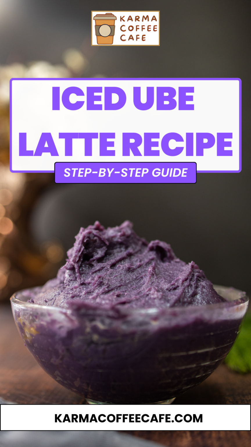 How to Make an Iced Ube Latte: In 6 Easy Steps