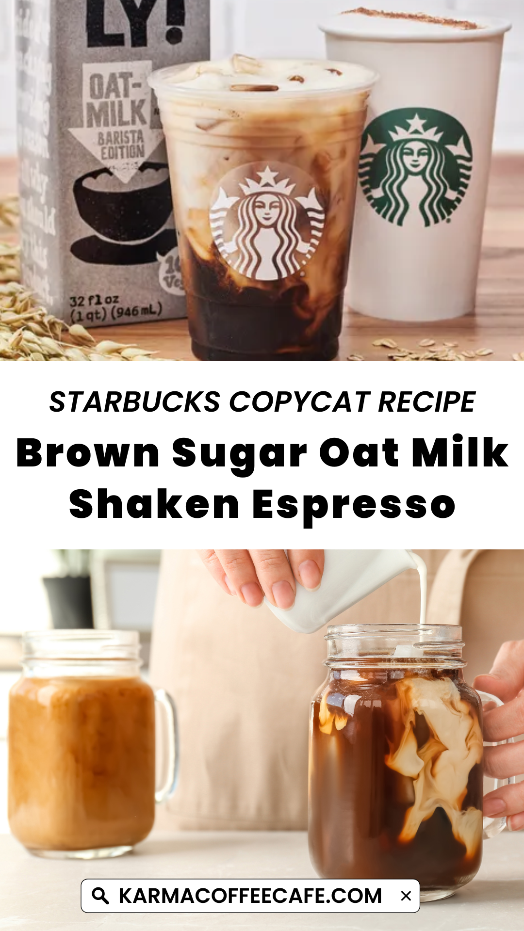 Iced Brown Sugar Oat Milk Shaken Espresso Home Recipe