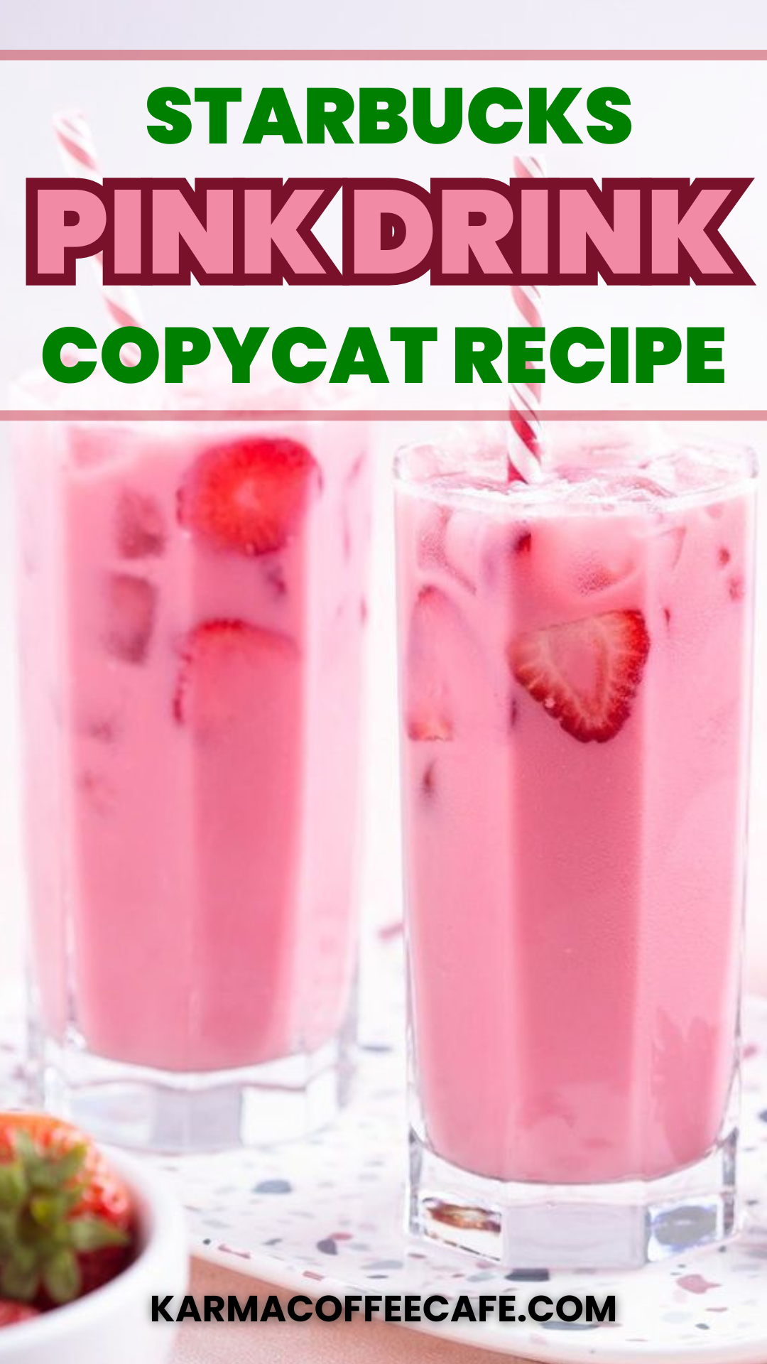 Delicious Homemade Copycat Starbucks Pink Drink Recipe