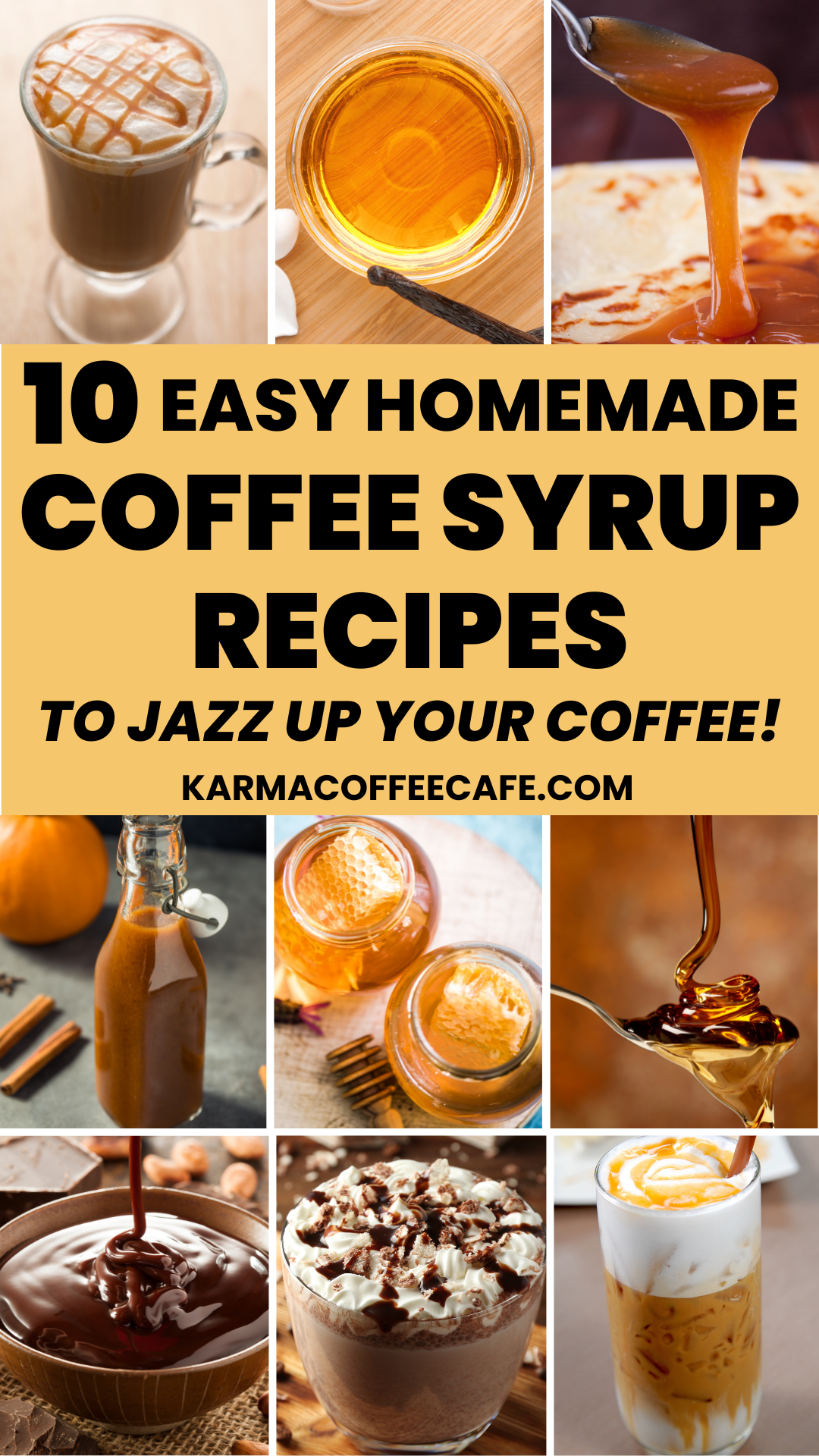 10 Irresistible Homemade Coffee Syrup Recipes