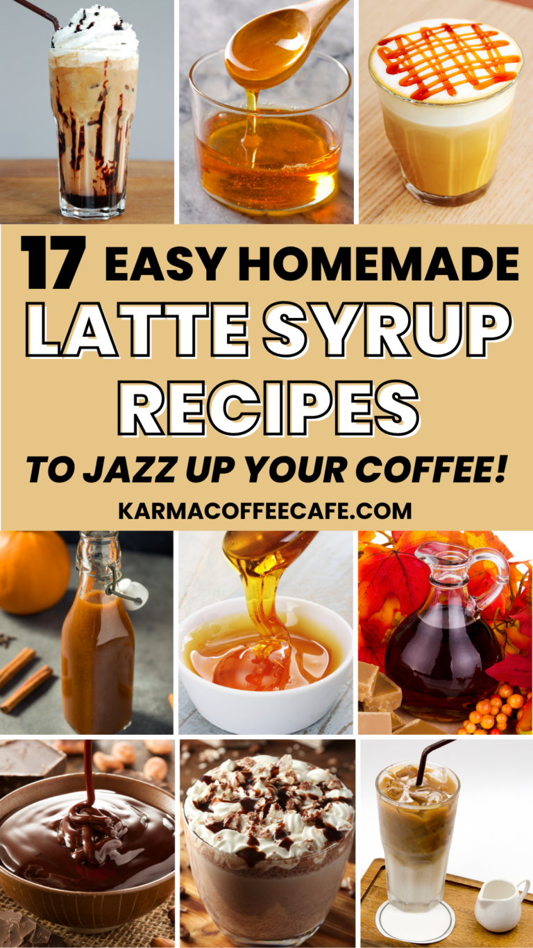 17 Delicious Homemade Latte Syrup Recipes