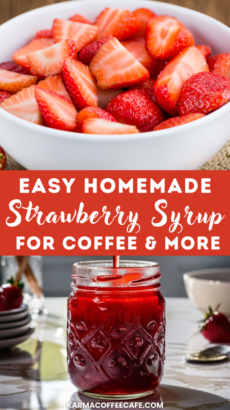 Homemade Strawberry Coffee Syrup: A Flavorful Twist