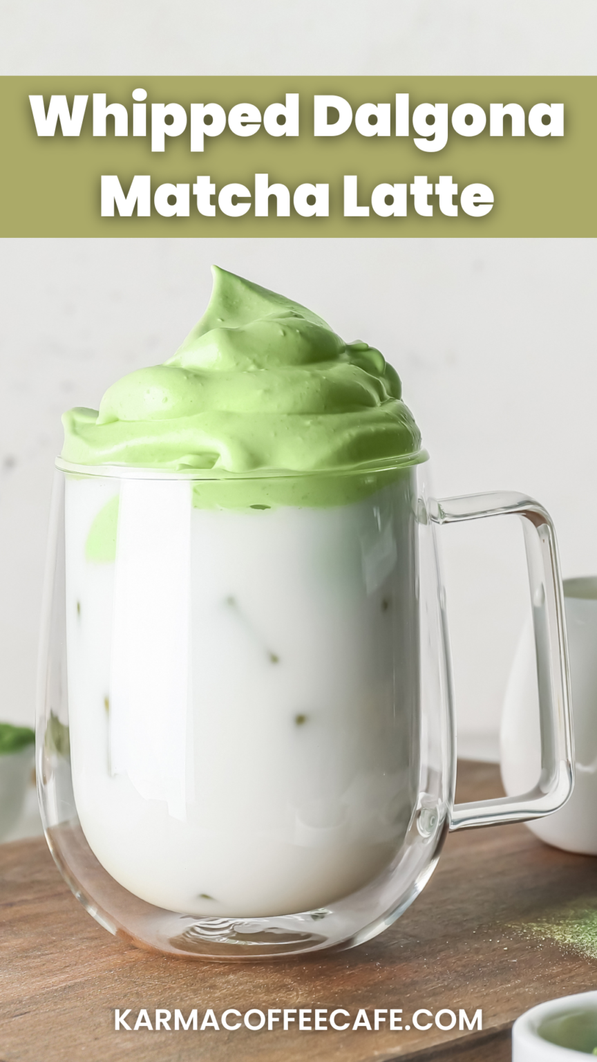 Easy Dalgona Matcha Latte: Whipped Green Tea Perfection