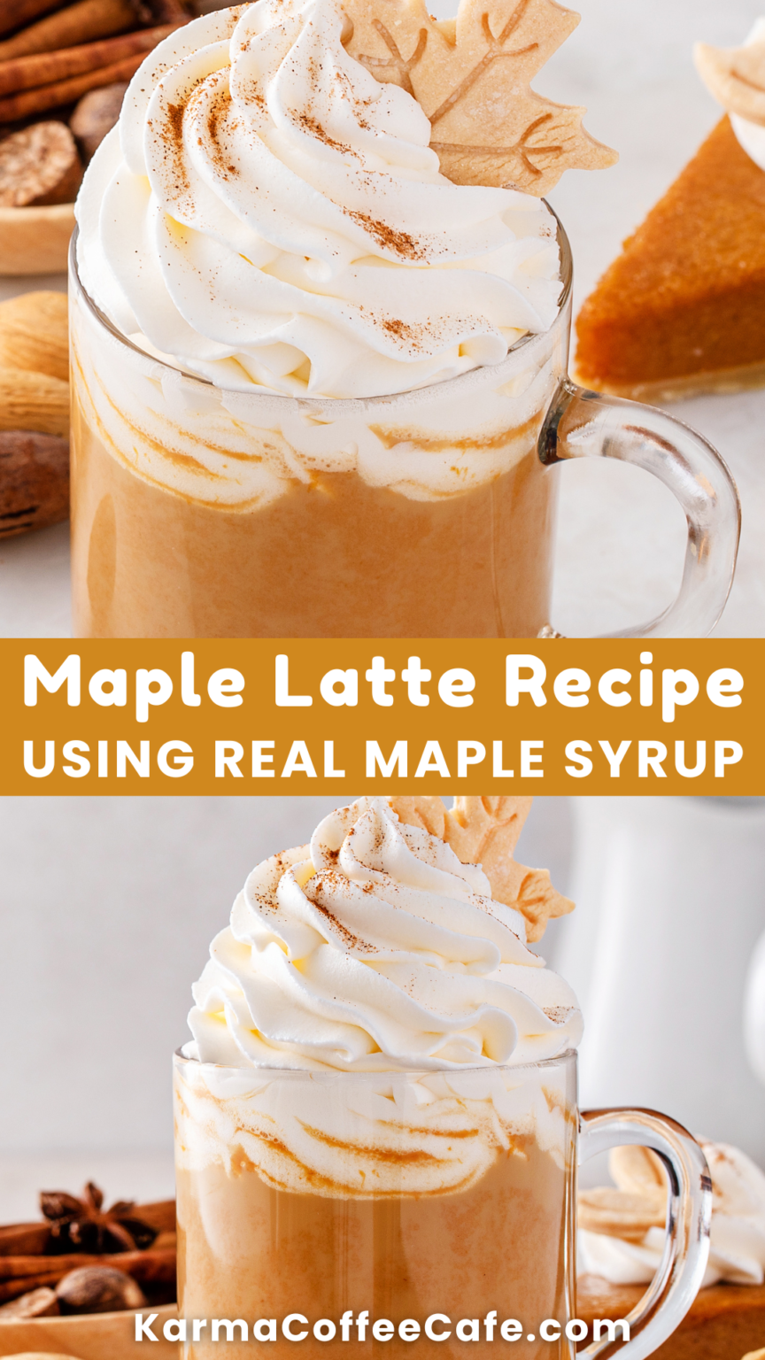 How to Make A Maple Latte: A Cozy Fall Recipe (Hot & Iced)