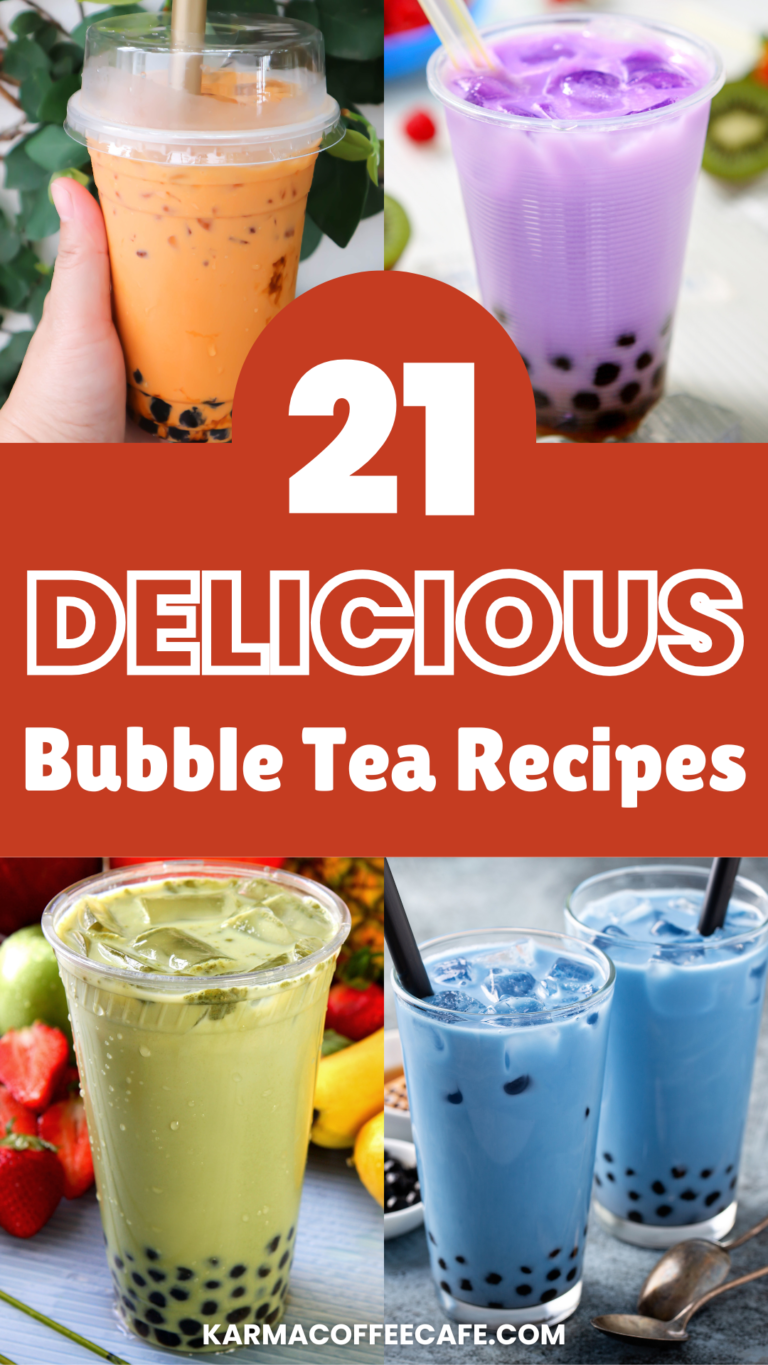 21 Delicious Bubble Tea Recipes to Satisfy Your Boba Cravings