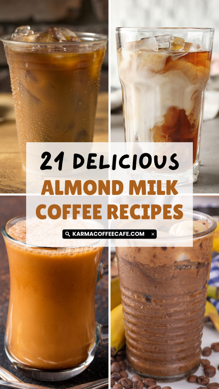 21 Best Almond Milk Coffee Recipes: Delicious And Dairy-Free