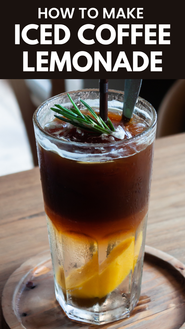 How to Make Refreshing Iced Coffee Lemonade at Home