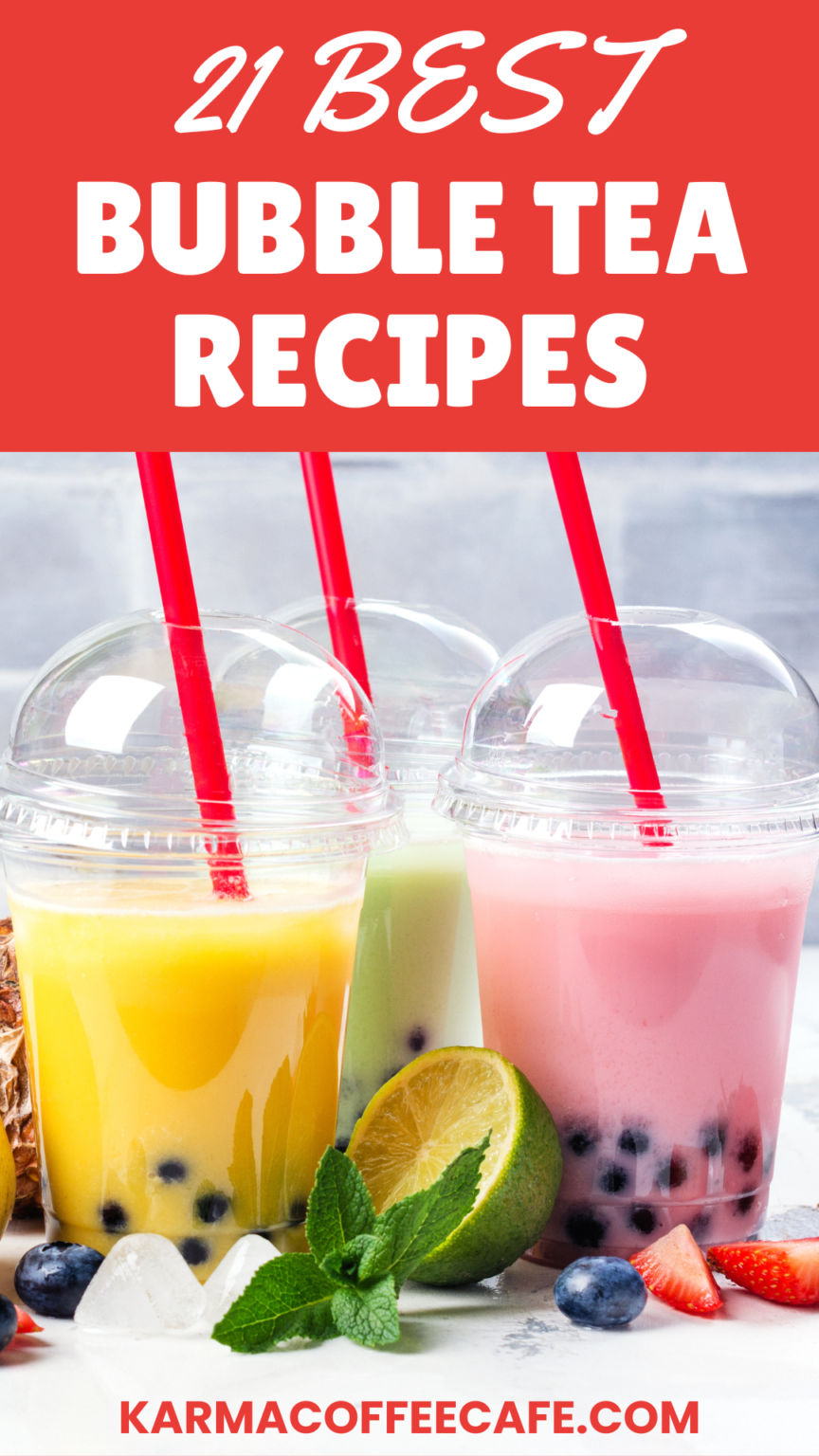 21 Delicious Bubble Tea Recipes to Satisfy Your Boba Cravings