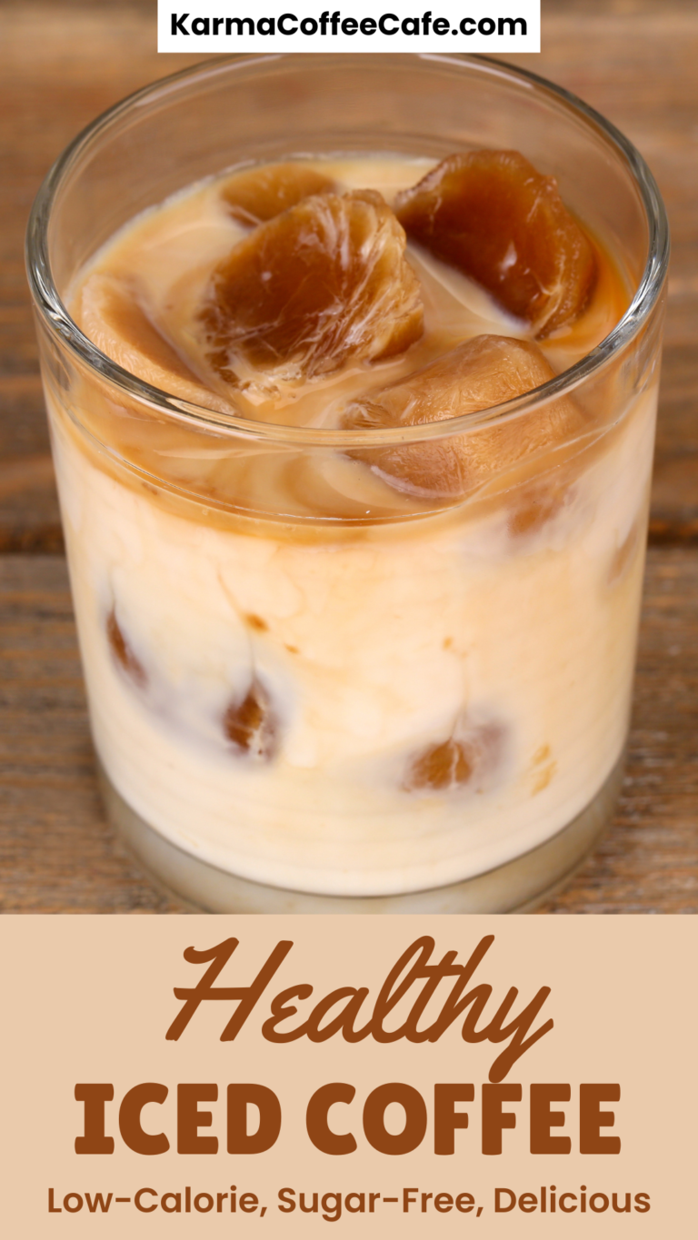 Healthy Iced Coffee Recipe: Low-Calorie, Sugar-Free, Delicious