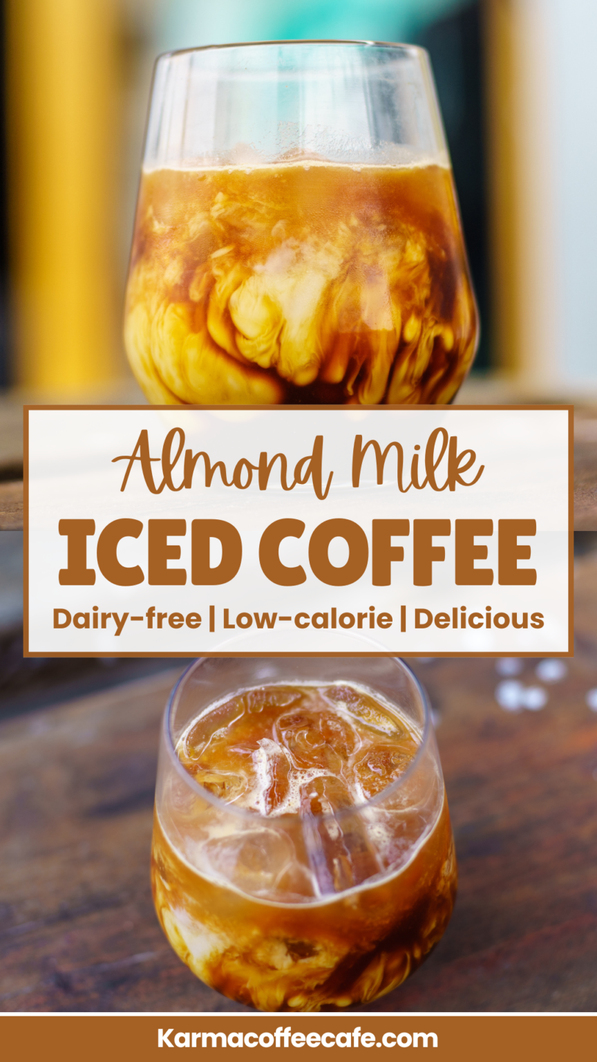 Delicious Almond Milk Iced Coffee: Dairy-Free & Low-Calorie