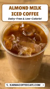 Delicious Almond Milk Iced Coffee: Dairy-Free & Low-Calorie