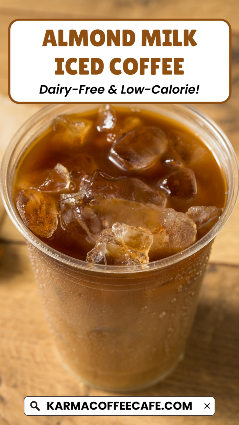 Delicious Almond Milk Iced Coffee: Dairy-Free & Low-Calorie