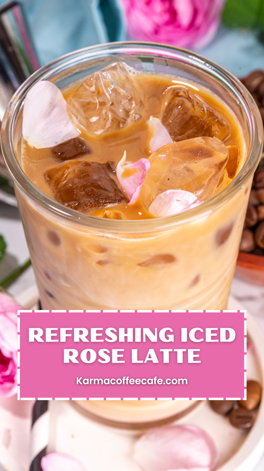 Iced Rose Latte Recipe: A Refreshing Floral Twist to Your Coffee