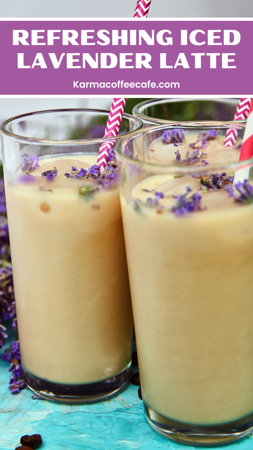 Perfect Iced Lavender Latte: A Refreshing Floral Coffee Treat