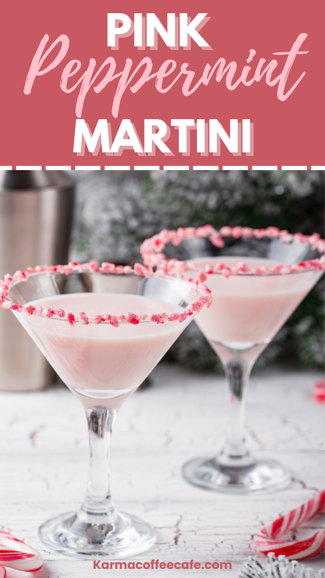 Festive Pink Peppermint Martini Recipe: Ultimate Holiday Cocktail