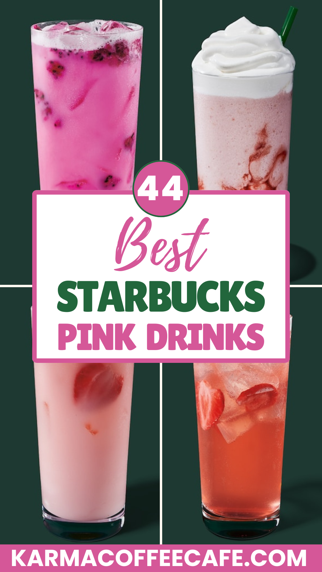 44 Irresistible Starbucks Pink Drinks to Try On Your Next Visit