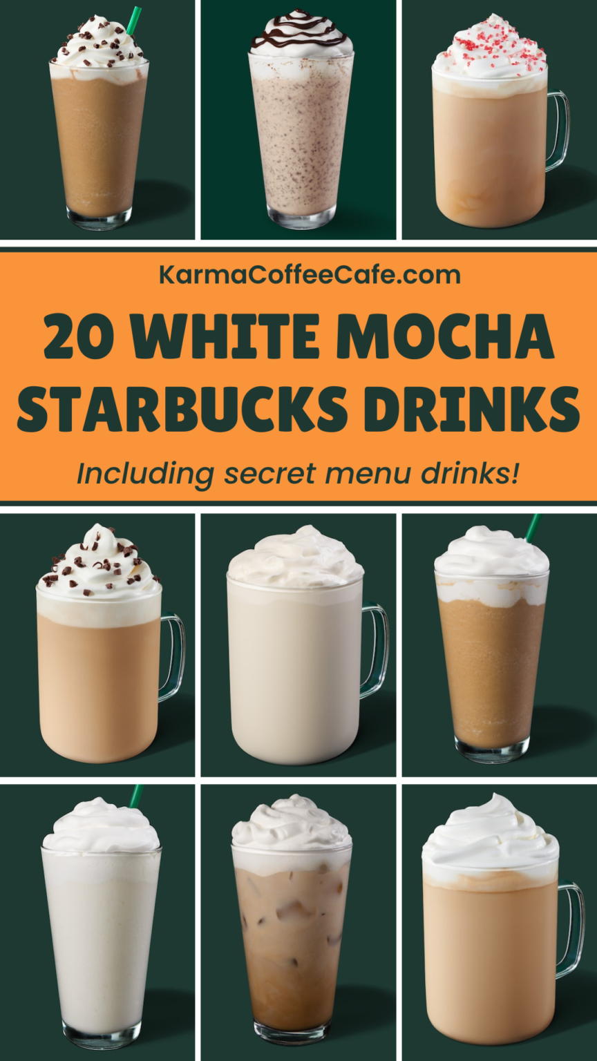 20 Best Starbucks White Chocolate Mocha Drinks You Must Try