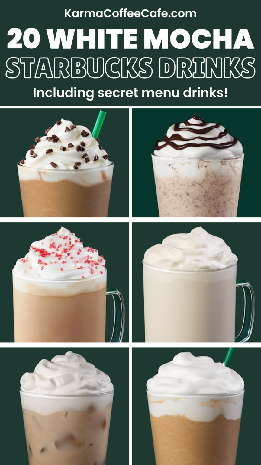 20 Best Starbucks White Chocolate Mocha Drinks You Must Try