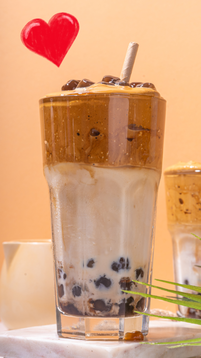 Dalgona Boba Coffee Recipe: A Fun & Frothy Twist on Bubble Tea